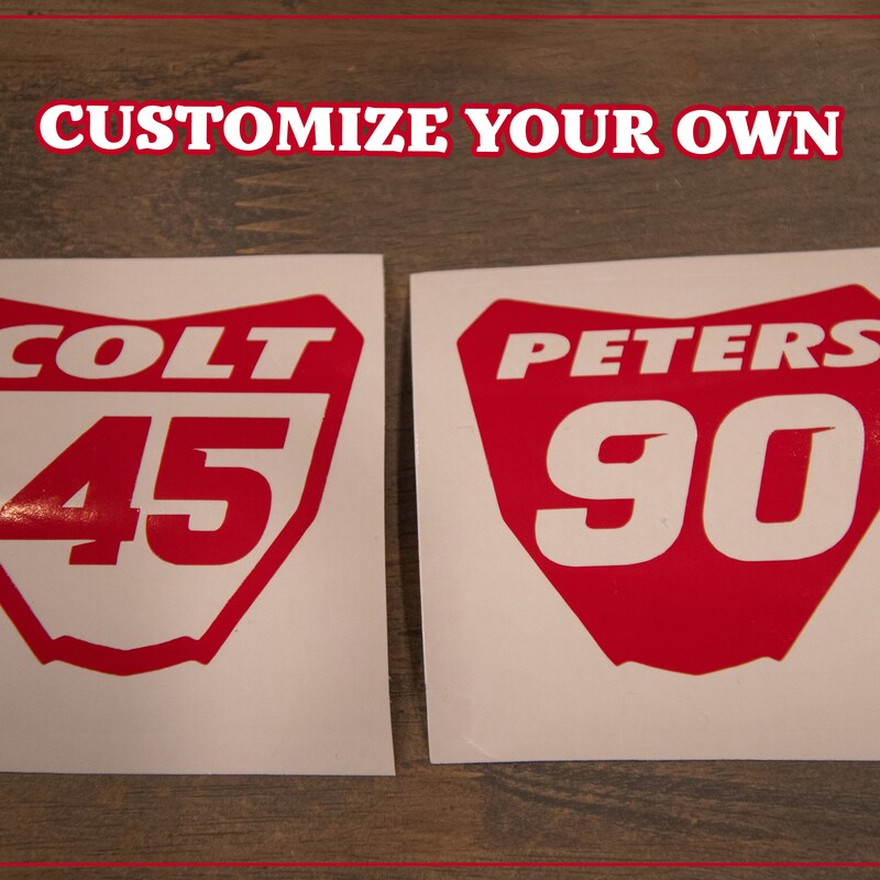 Motocross Decals - Etsy