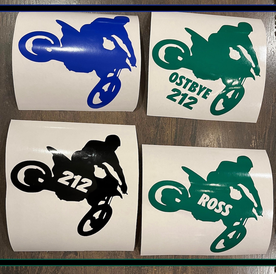 Dirtbike Whip Sticker / Motocross Decal - Etsy
