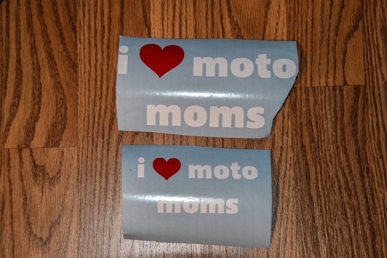 I Love Moto Moms Sticker / Moto Moms / Motocross - Etsy