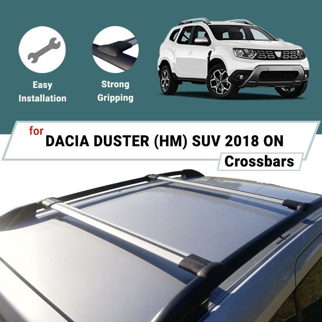 Fits Dacia Duster / Renault Duster Aluminum Alloy Roof Rack Cross Bars ...