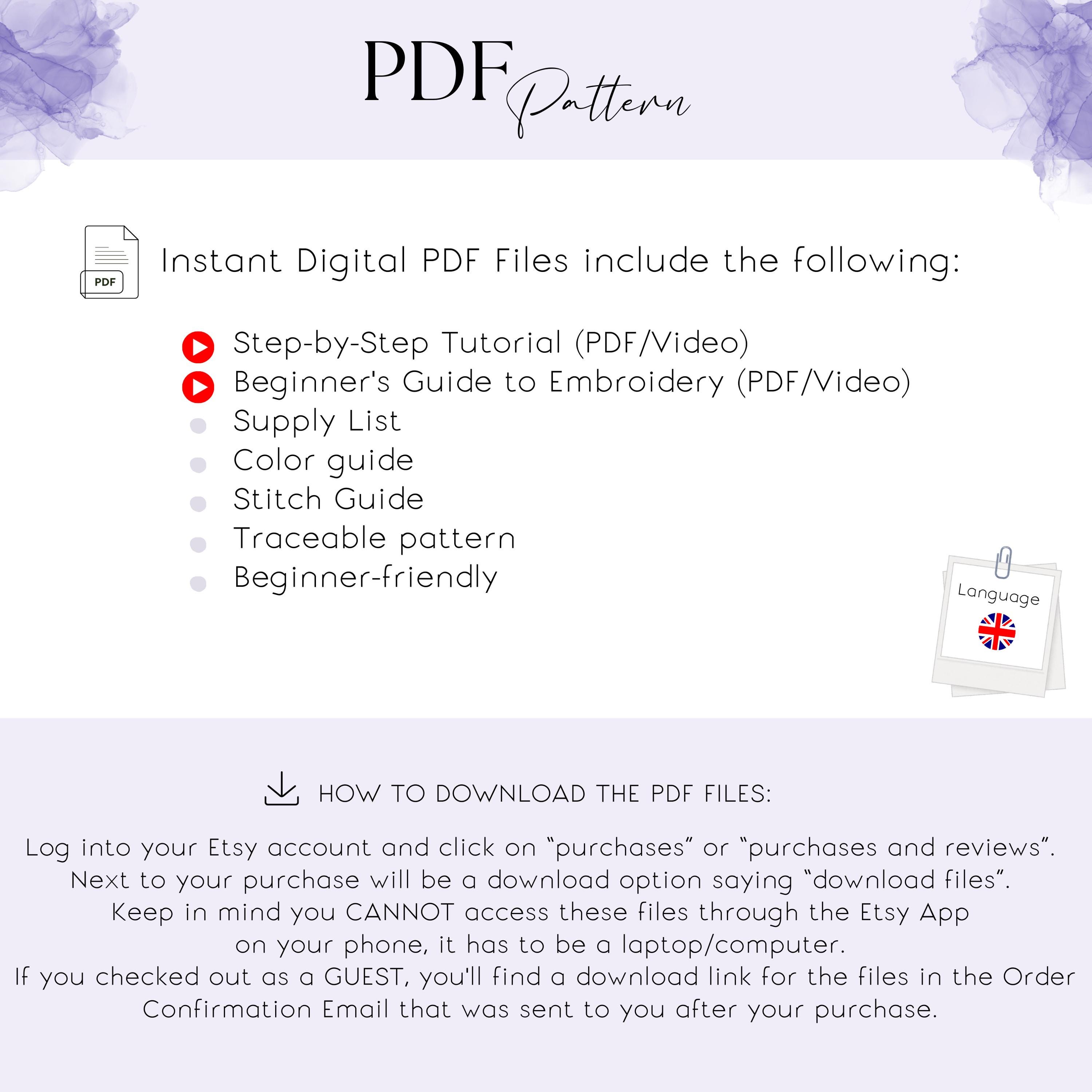 Christmas Tree Embroidery Pattern PDF, Winter Ornament Hoop Pattern ...