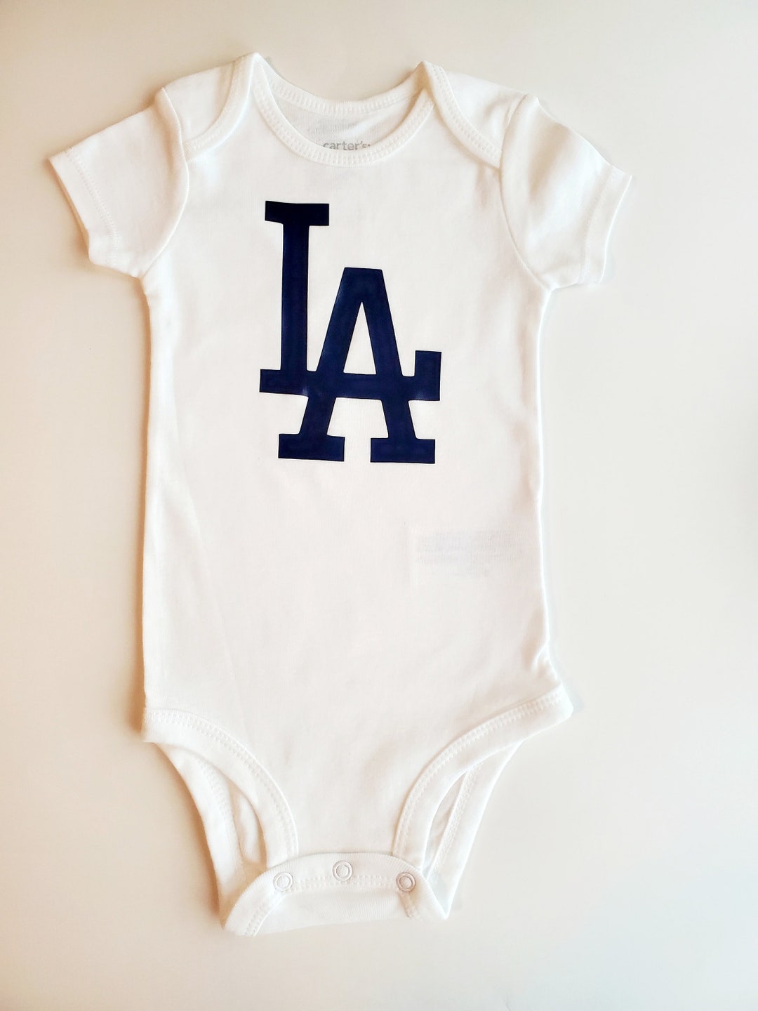 Personalized Sports Baby Onesie Inspired by Dodgers Baseball Design - Etsy