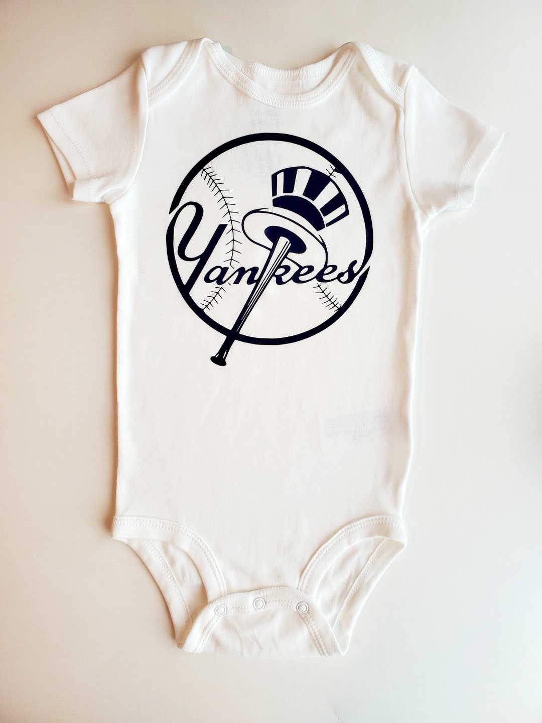Personalized Sports Baby Onesie Inspired by New York Yankees - Etsy