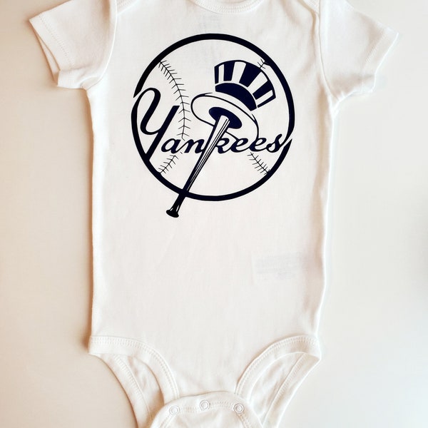 Yankees Baby Girl - Etsy
