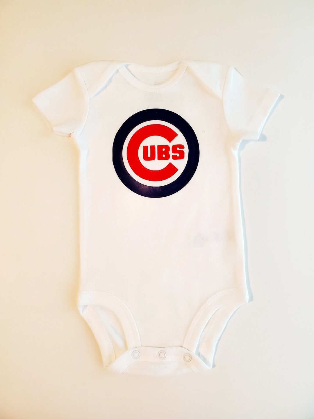 Personalized Sports Baby Onesie Inspired by the Chicago Cubs - Etsy