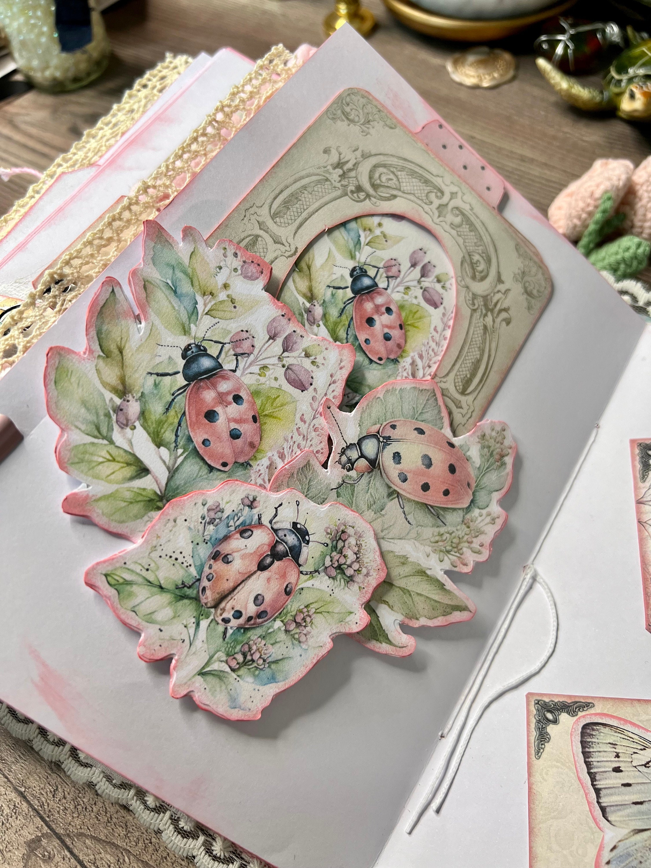 Ladybug Journal - Etsy