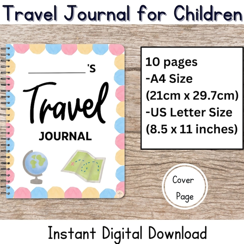 Travel Journal - Etsy