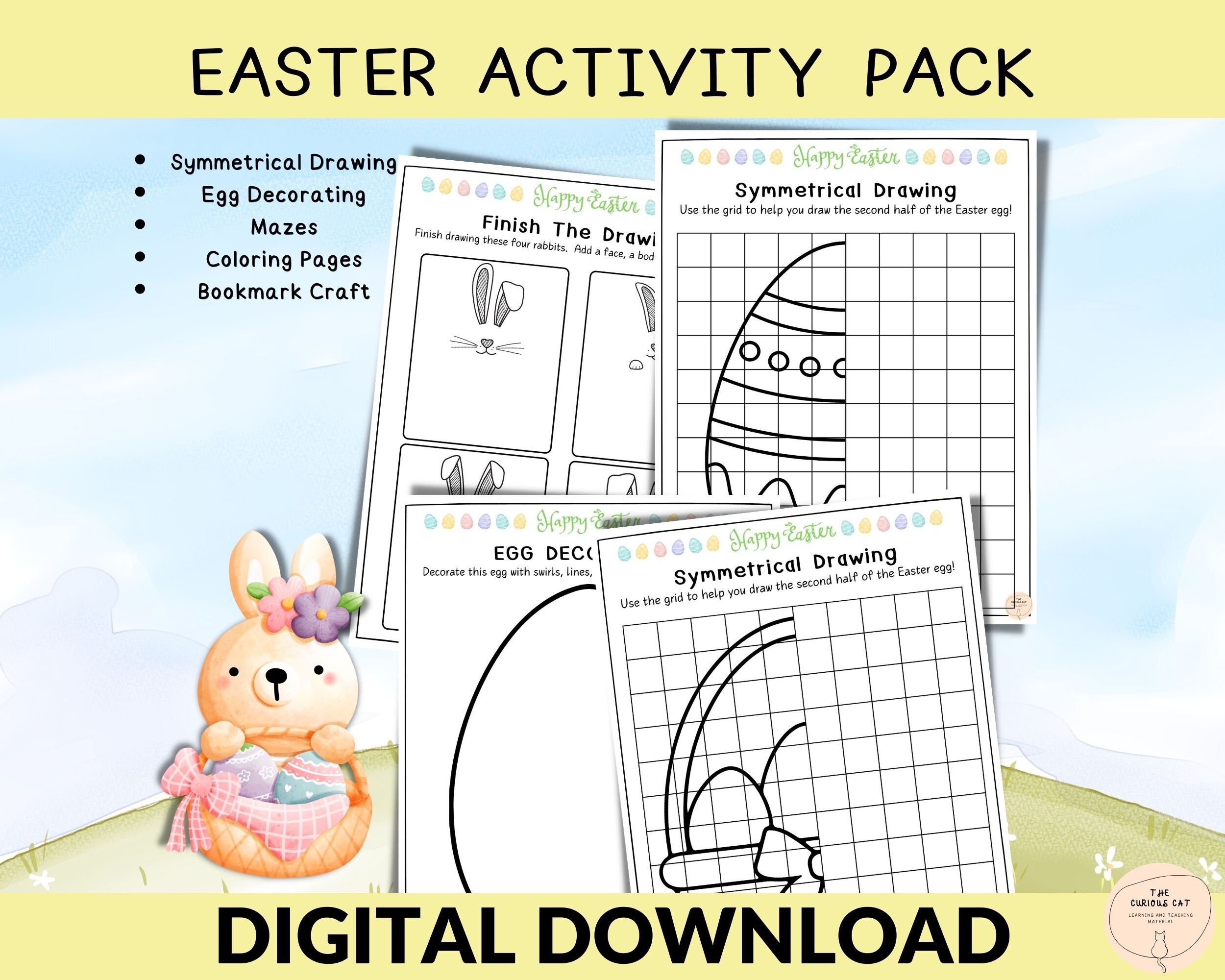 Easter Activity Printables for Kids Classroom Printable Activities ...
