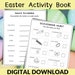Easter Activity Book for Kids Activities for Kids Coloring Pages Easter ...