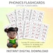 Phonics, CVC Word Flashcards, Consonant Vowel Consonant, Spelling ...