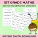 Addition and Subtraction Worksheets Maths 1st Grade Homeschool ...