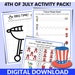Kindergarten Worksheets, 4th of July Bingo & Game Pack for Kids ...