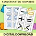 Kindergarten Numbers Activity, Printable Number Game, Addition ...