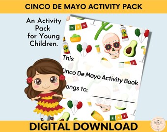 FUN Cinco De Mayo Lesson for Kindergarten! - Etsy