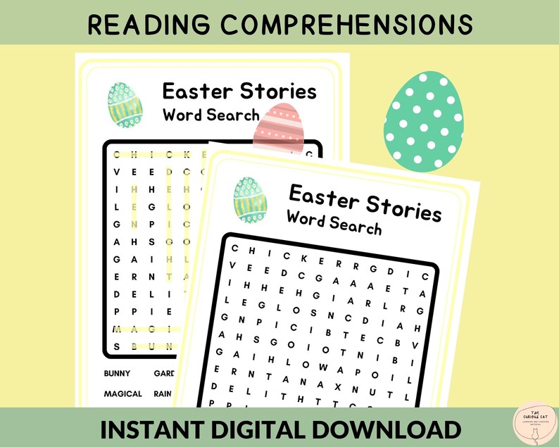 Reading Comprehension Worksheets | 2nd Grade Printables | Easter-themed ...
