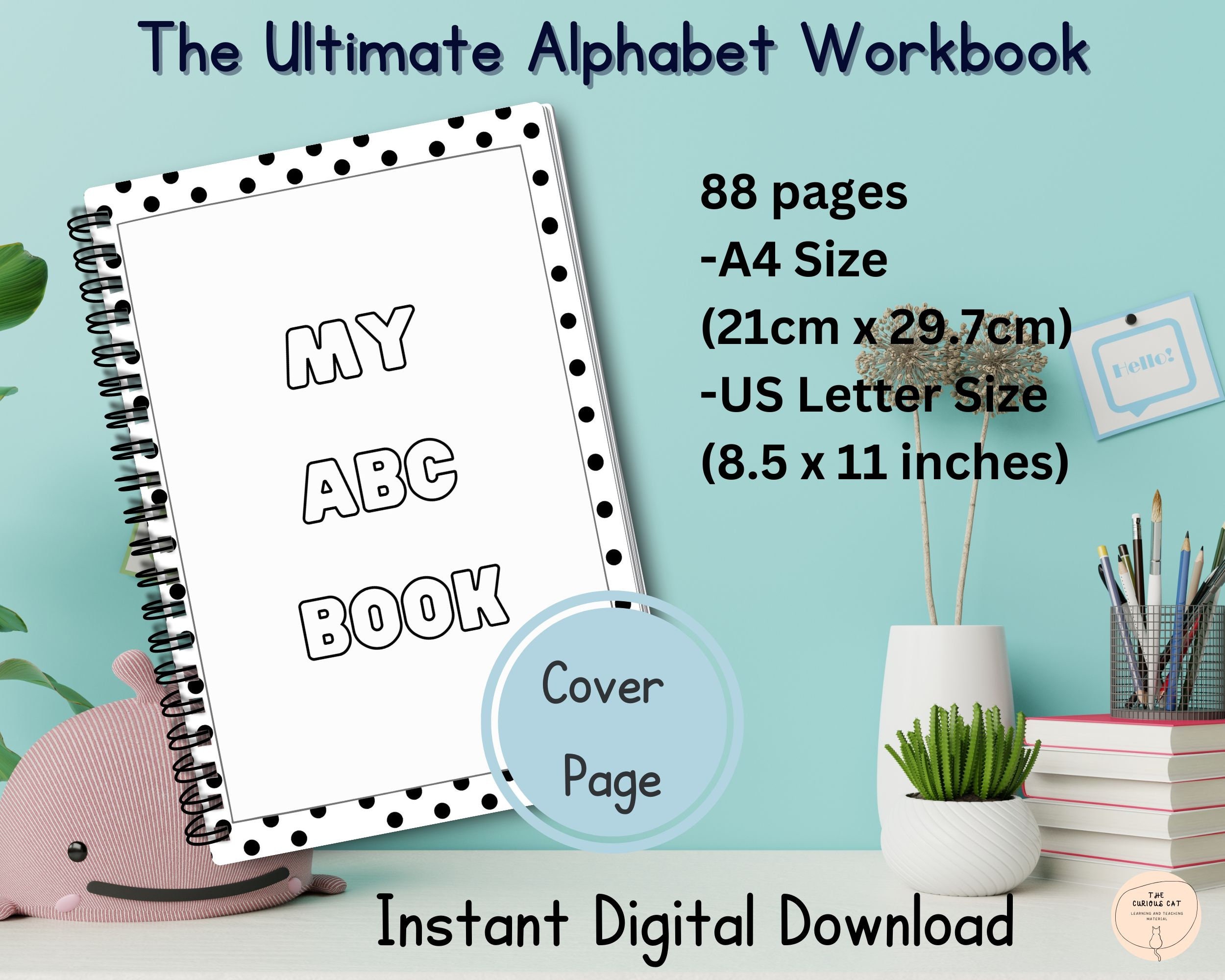 Alphabet Printables, Letter Sounds, Alphabet Worksheets for Pre-k, Pre ...