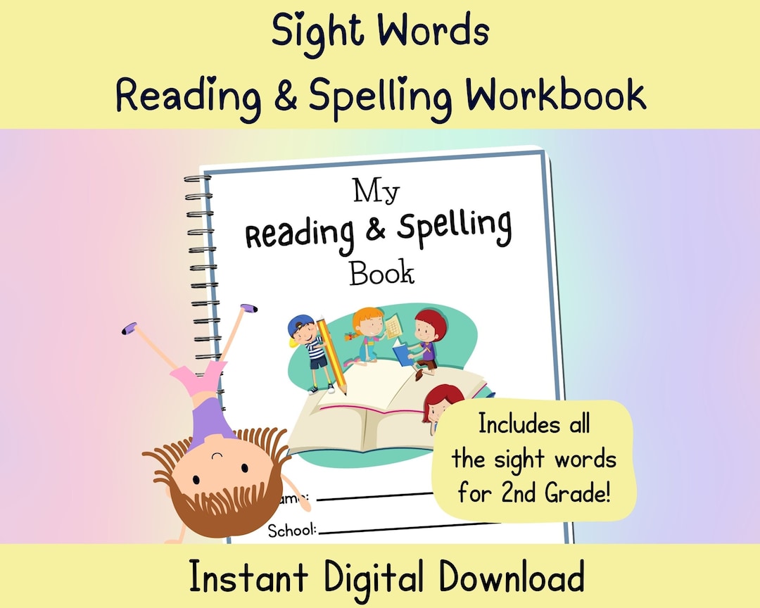 Spelling, Reading and Writing Worksheets, 2nd Grade Sight Words ...