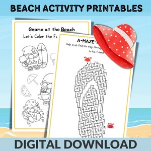 Beach Activity Sheets, Vocabulary & Games, Beach Wordsearch, Sudoku for ...