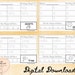 Fall-themed Tracing Sheets| Letter Tracing| Dolch Pre-primer ...