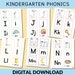 Phonics Alphabet Flashcards, Kindergarten Activity Cards, Magnetic ...