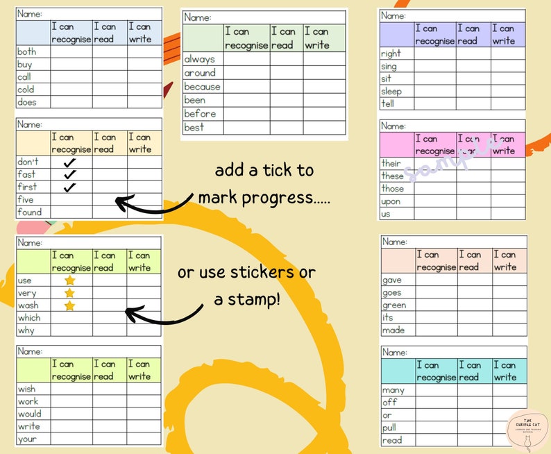 2nd Grade Sight Words, Dolch Sight Words Flashcards, Wordlists ...