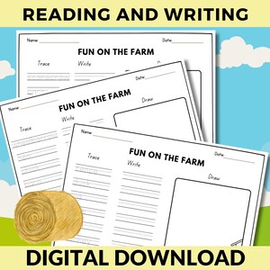 Reading, Spelling and Writing Printables, Worksheets for 1st and 2nd ...