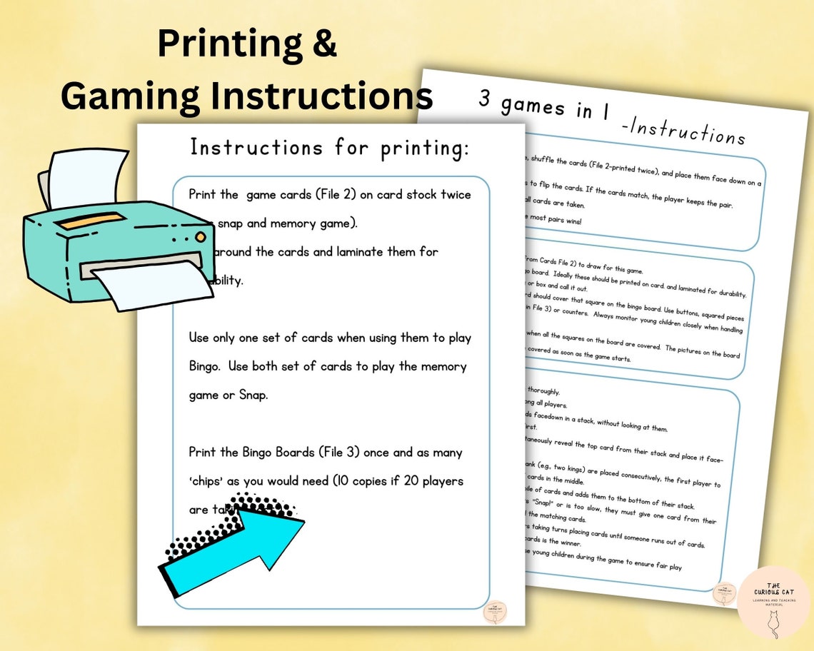 Kindergarten Phonics Game, Printable Bingo Cards & Games, Phonemic ...