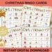 Christmas Nativity Bingo Cards, Family Christmas, Classroom Christmas ...