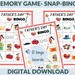Father's Day Game Pack, Bingo, Snap and Memory Games, Father's Day Fun ...