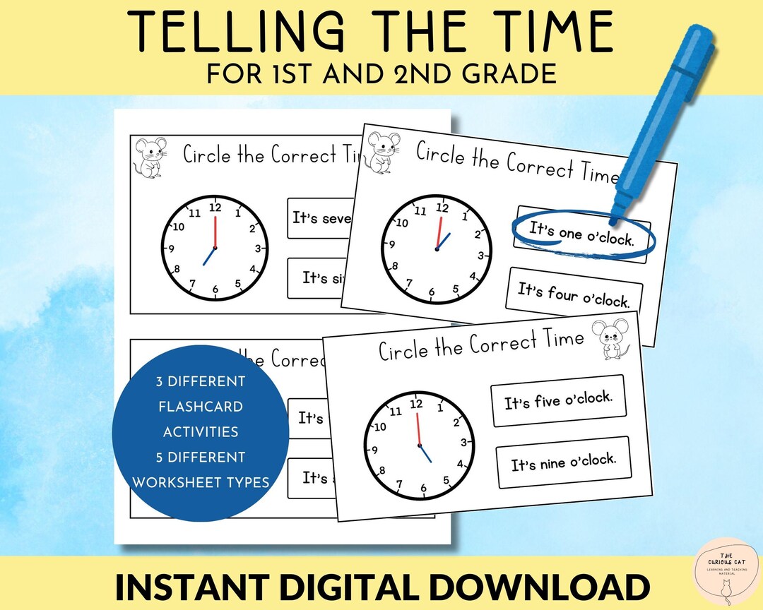 Time: Hour, Half Hour, Quarter Past and Quarter To, Maths Centres ...