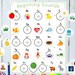Alphabet Busy Book, ABC Learning Binder With Beginning Sounds for ...