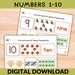 Counting Activity for Kindergarten, Homeschool, Montessori Printable ...