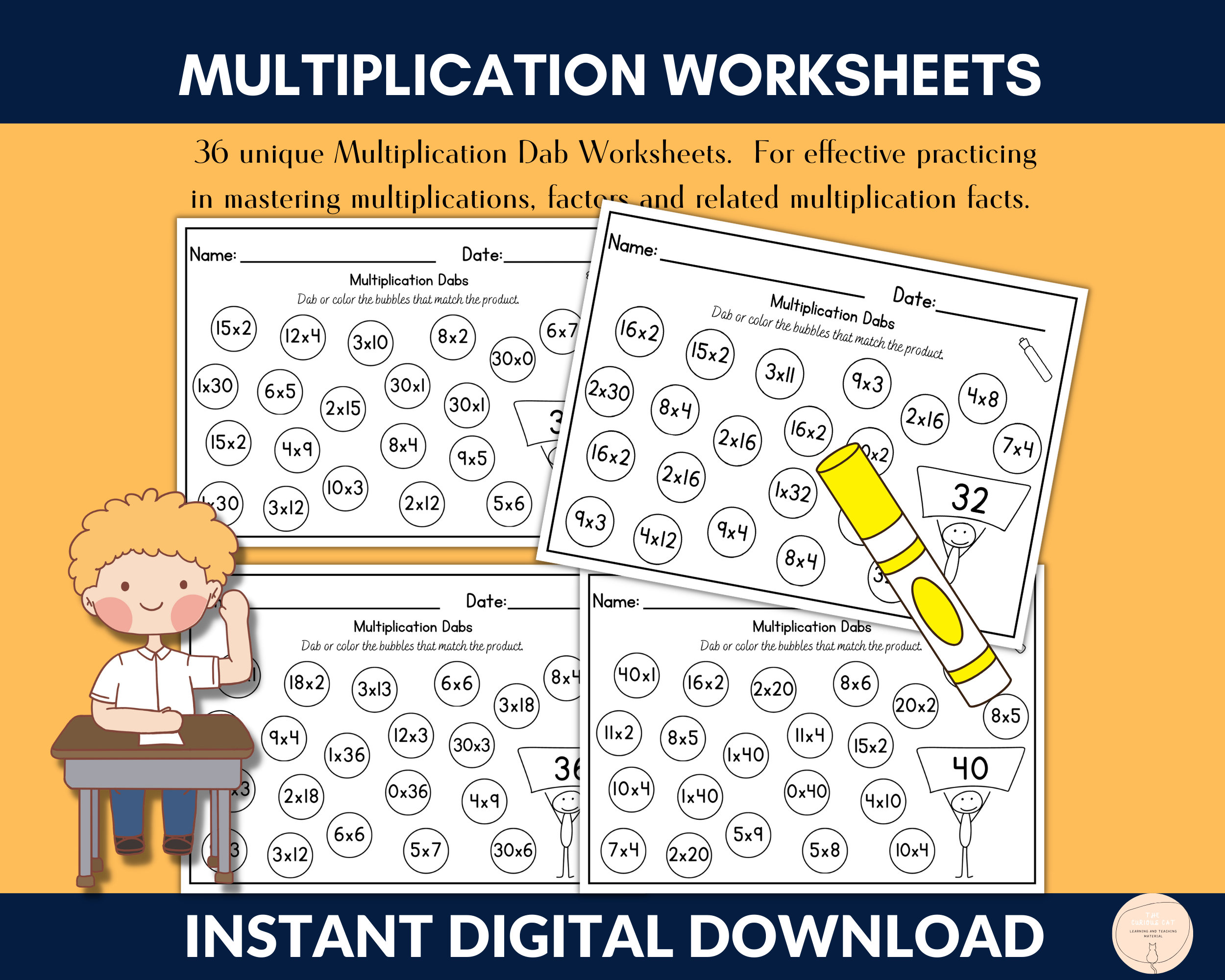 Maths Printables, Factors, Multiplication Worksheets, 3rd Grade Maths ...