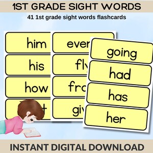 1st Grade Reading Resources, Printable Sight Words Activities ...