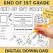 Graduation 1st Grade Worksheet, End of School Year Activity Printable ...