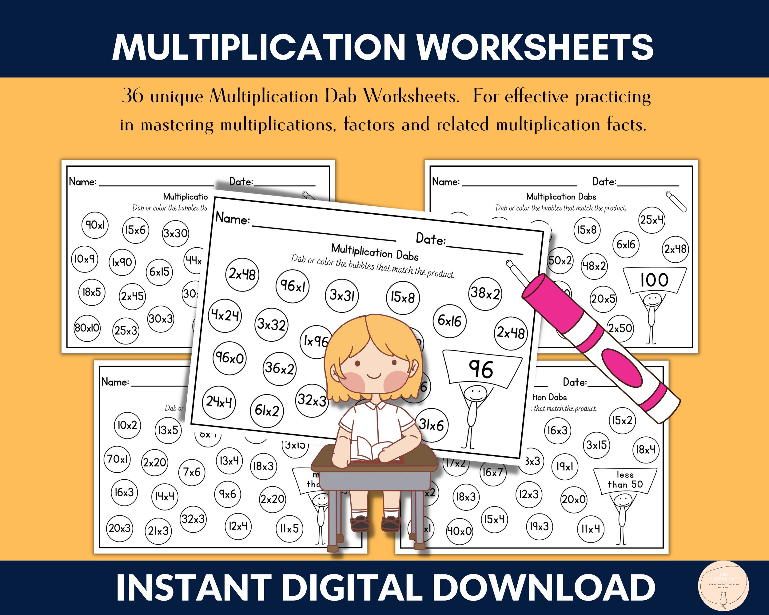 Maths Printables, Factors, Multiplication Worksheets, 3rd Grade Maths ...