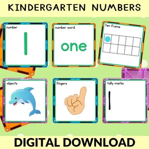 Kindergarten Numbers Activity, Printable Number Game, Addition ...