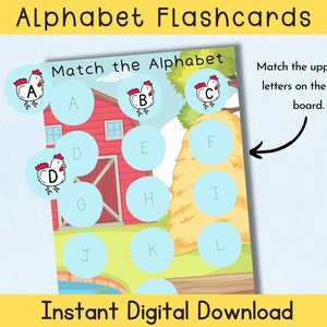 Toddler, Pre-school & Kindergarten Letter Practice Activity, Alphabet ...
