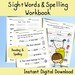 Spelling and Reading Worksheets for 1st Grade Dolch Sight Words Reading ...