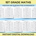 Maths Worksheets, 1st Grade Maths Printouts, Addition & Subtraction ...
