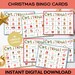 Christmas Nativity Bingo Cards, Family Christmas, Classroom Christmas ...