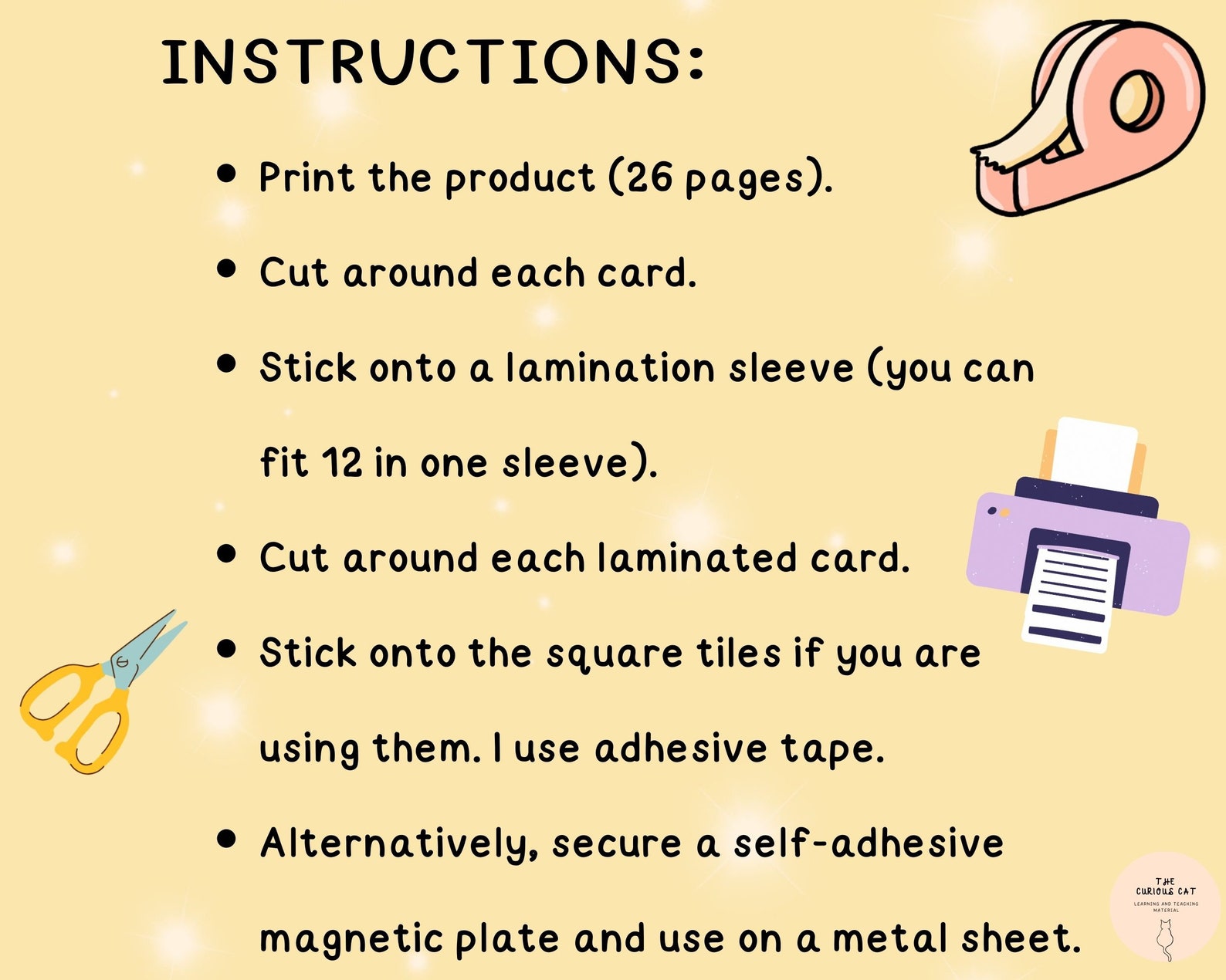 Phonics Alphabet Flashcards, Kindergarten Activity Cards, Magnetic ...