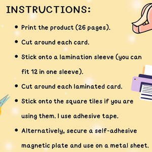 Phonics Alphabet Flashcards, Kindergarten Activity Cards, Magnetic ...