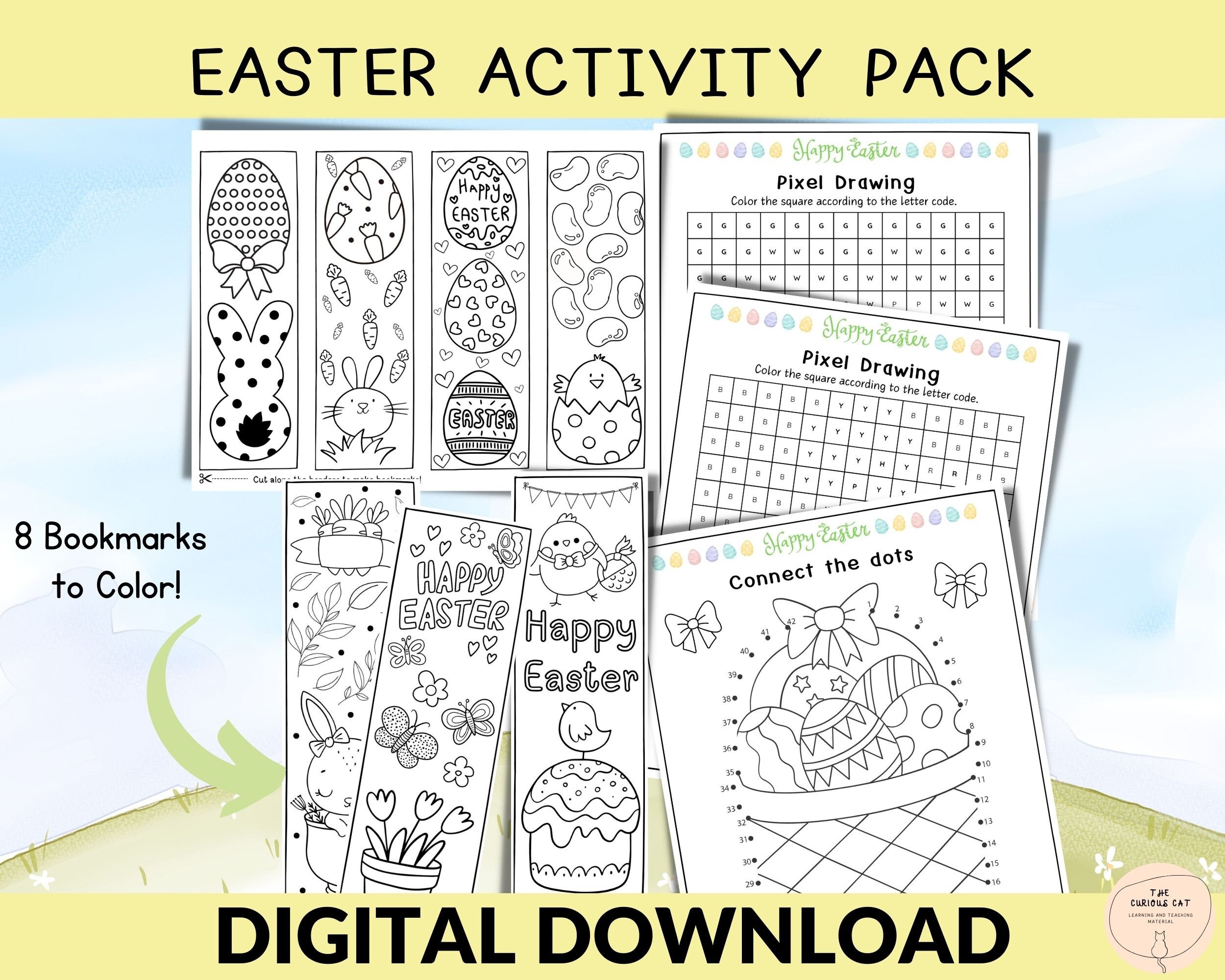 Easter Activity Printables for Kids Classroom Printable Activities ...