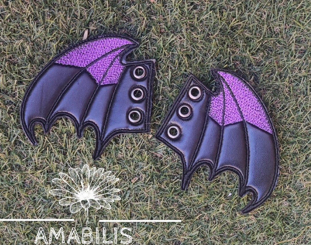 Gothic Bat Shoe Wings - Etsy
