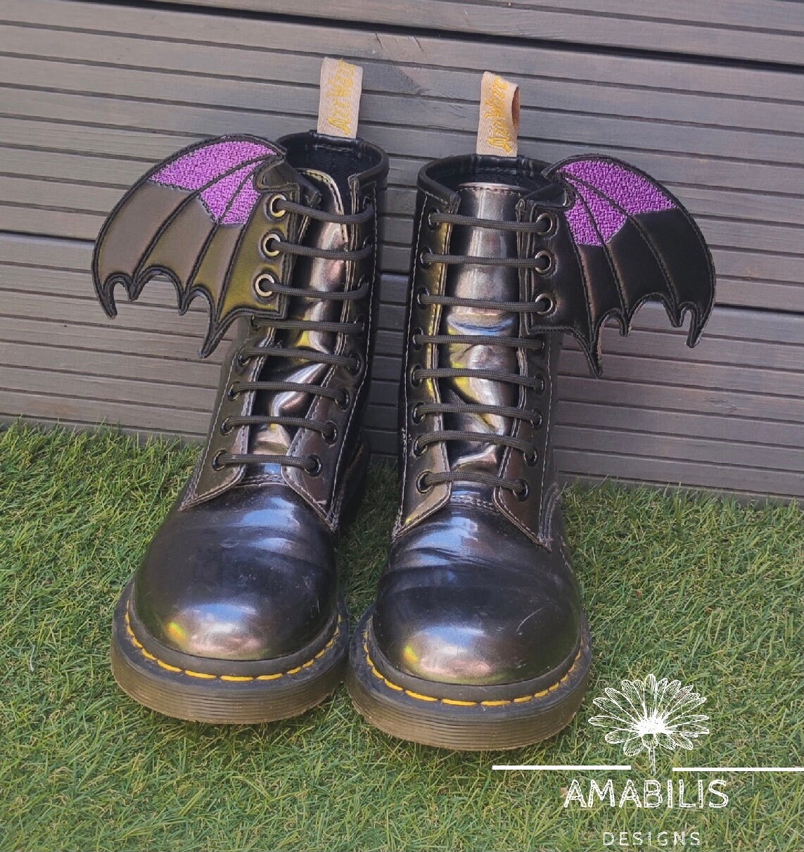 Gothic Bat Shoe Wings - Etsy