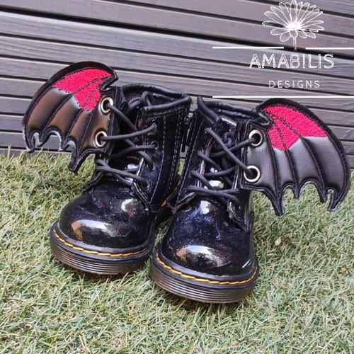 Gothic Bat Shoe Wings - Etsy