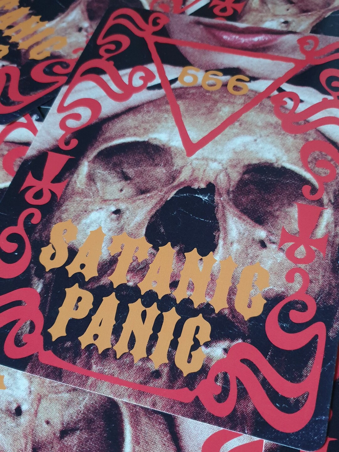 SATANIC PANIC Art Print Postcard, 70s Occult Vintage Witchcraft Print ...
