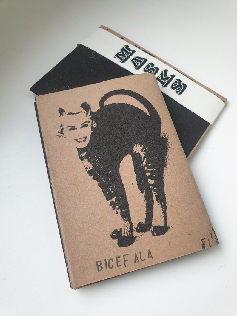 MASKS Mini Art Zine DIY Fanzine Collage Zine 8-page Zine - Etsy