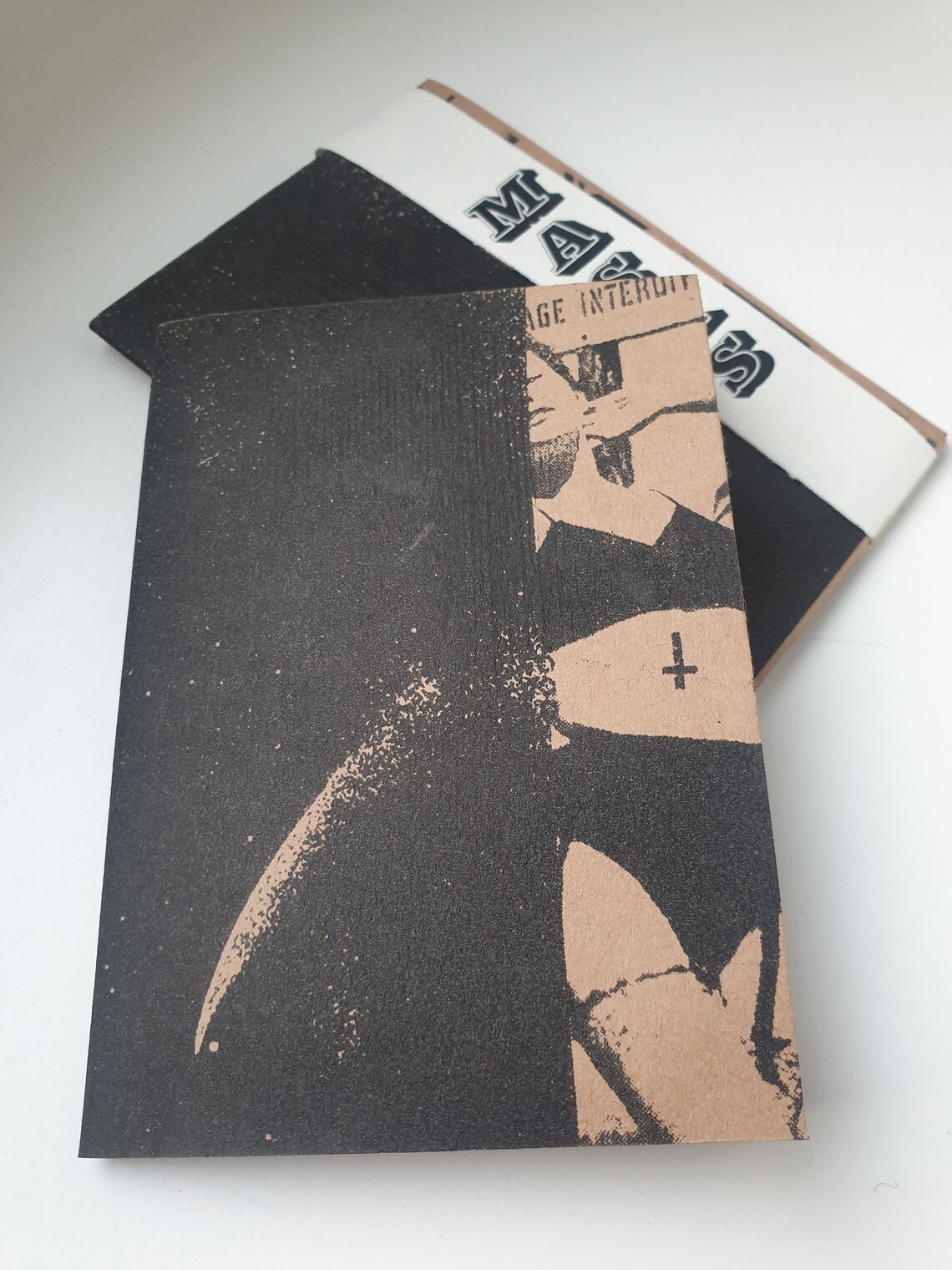 MASKS Mini Art Zine DIY Fanzine Collage Zine 8-page Zine - Etsy